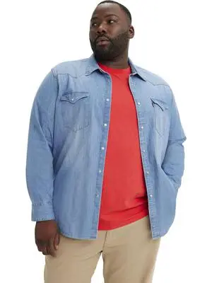 LEVI'S Barstow Western Shirt Chambray (big)
