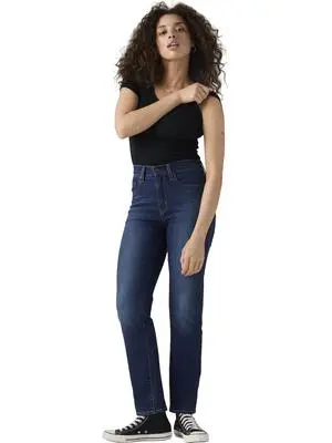 LEVI'S 724 High-rise Straight Jeans - Chelsea Carbon Glow