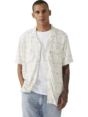 LEVI'S Classic Camp Shirt - Malachi Tile Egret