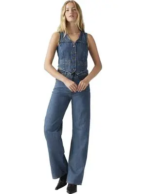 LEVI'S Ribcage Wide-leg Braided Jeans - Big Yikes