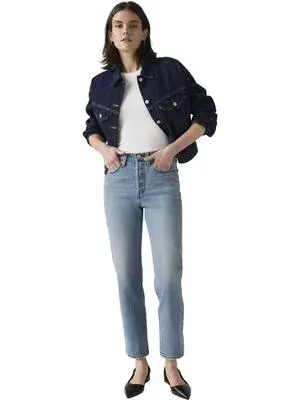 LEVI'S Wedgie Straight Ankle Jeans - Invest Access