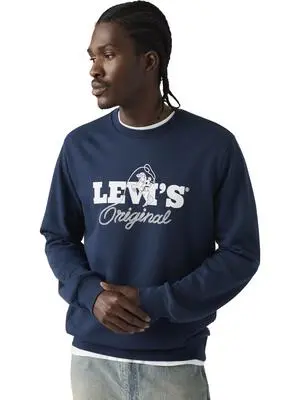 LEVI'S Standard Fit Graphic Crewneck Sweatshirt - Levis Original