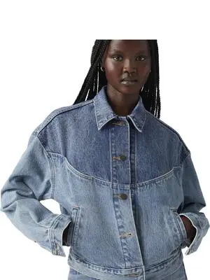 LEVI'S Shrunken '90s Western Trucker Jacket - Ironic Iconic Trucker
