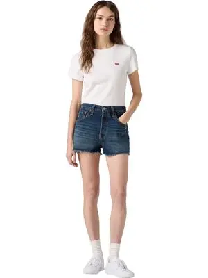 LEVI'S 501 Original Denim Shorts - Dark Indigo