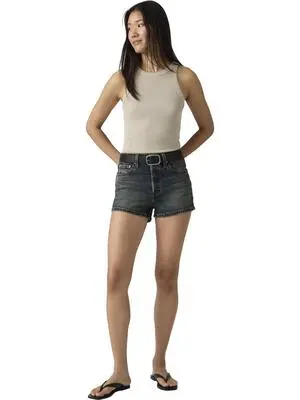 LEVI'S 501 Original High-rise Denim Shorts - Know My Name Short
