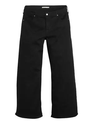 LEVI'S 318 Shaping Wide-leg Jeans - Soft Black