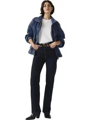 LEVI'S Ribcage Straight Full Length Jeans - Small Course