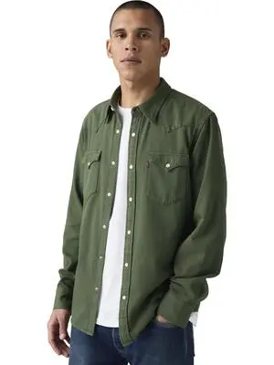 LEVI'S Classic Western Standard Fit Shirt - Greenwich Denim