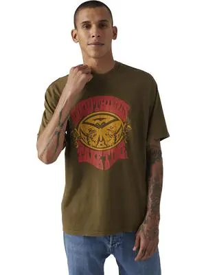 LEVI'S Vintage Fit Graphic T-shirt - Good Times Dark Olive