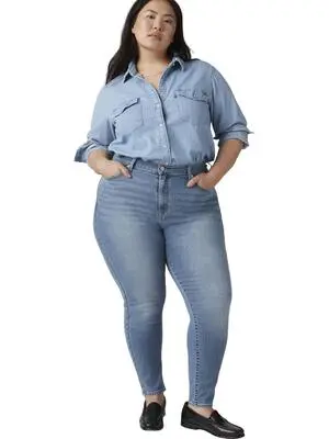 LEVI'S 721 High-rise Skinny Jeans - Eternal Indigo