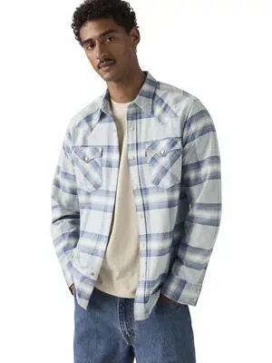 LEVI'S Classic Western Standard Fit Shirt - Aldo Plaid Allure Twill