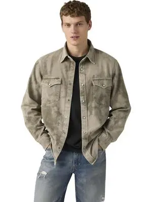 LEVI'S Relaxed Fit Western Shirt Chambray - Camo Avenue Western