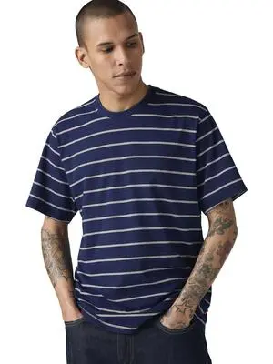 LEVI'S Essential T-shirt - Taper Stripe True Indigo