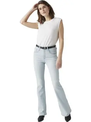 LEVI'S 726 High Rise Flare Jeans - Flip Through