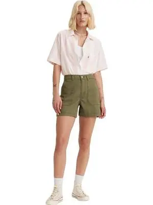 LEVI'S Utility Shorts - Olive Night