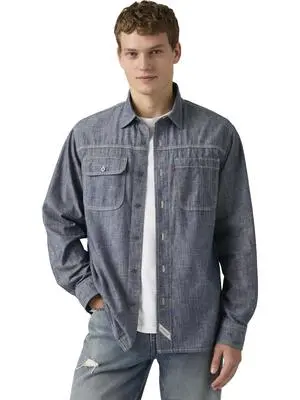 LEVI'S Auburn Long-sleeve Worker Shirt - Milbray Chambray