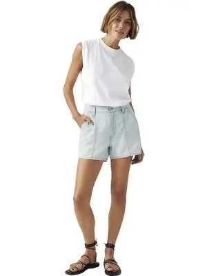 LEVI'S Linen Blend Denim Carpenter Shorts - Luxury Trip Short