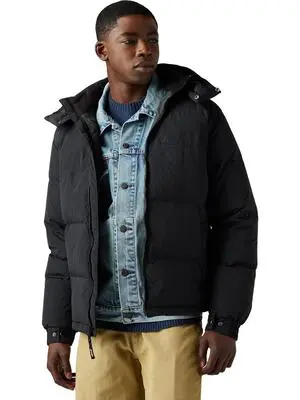 LEVI'S Rockridge Short Puffer Jacket - Jet Black