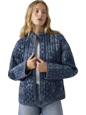 LEVI'S Lottie Liner Jacket - Indigo Bandana