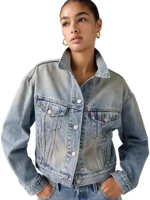 LEVI'S 90s Cropped Trucker Jacket - Off Roading