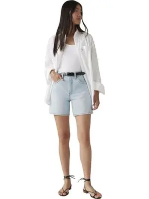 LEVI'S 501 Original Fit Mid-thigh Lightweight Denim Shorts - Make Memorable