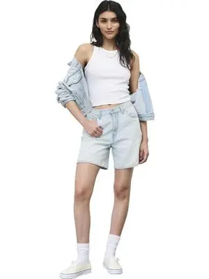 LEVI'S High-rise Baggy Denim Shorts - Luxury Trip Short