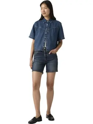 LEVI'S 501 Original Fit Mid-thigh Denim Shorts - Quit Shift