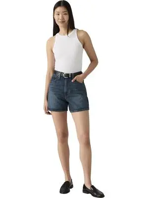 LEVI'S Cinch Mid-thigh Denim Shorts - Cookie Crunch