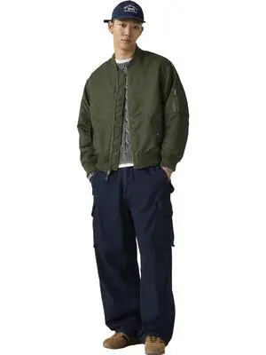 LEVI'S Baggy Field Cargo Denim Pants - Ink Smudge