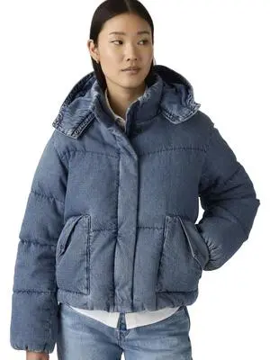 LEVI'S Western Bubble Short Puffer Jacket - City Worn