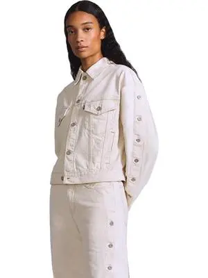 LEVI'S Shank Trucker Jacket - Cream Cloud