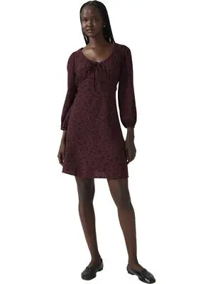 LEVI'S Odette Mini Dress - Tawny Port