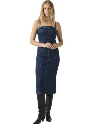 LEVI'S Seamed Bustier Dress - Retro Stone Dress