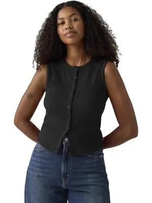 LEVI'S Rory Button-up Top - Anthracite Night