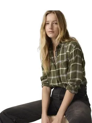 LEVI'S Lucas Flannel Shirt - Ivy Green