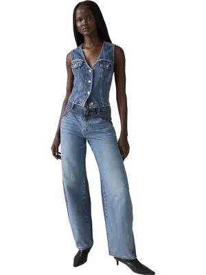 LEVI'S Barrel Jeans With Loose Fit And Mid Rise