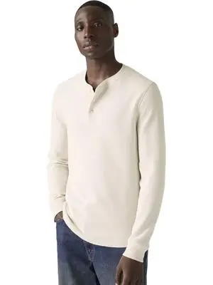 LEVI'S Dry Goods Henley - Silver Birch