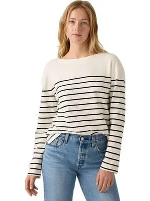 LEVI'S Marin Striped Top - Anthracite
