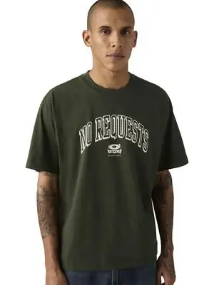 LEVI'S Graphic Boxy T-shirt - No Requests Kombu Green