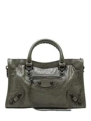 Balenciaga Le City Small Tote Bag - Green