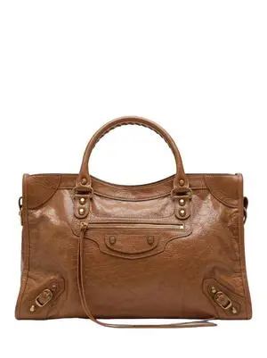 Balenciaga Le City Medium Bag - Brown