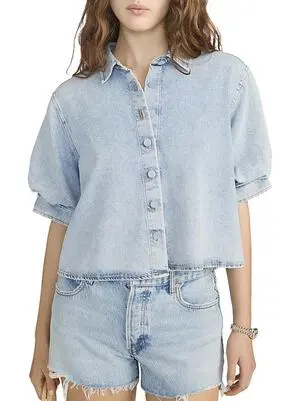 FRAME The Billow Sleeve Shirt - Puffin