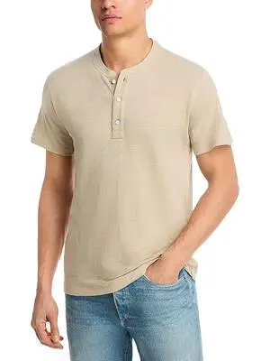 Rag & Bone Classic Flame Henley T-shirt - Taupe
