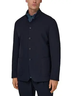 Boggi Milano B Tech Stretch Guru Blazer - Navy Blue