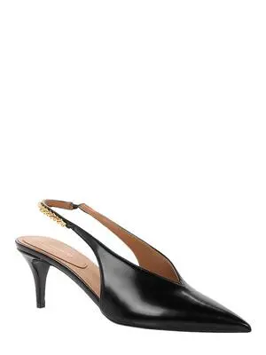 Stella McCartney Falabella Slingback Pumps - Black