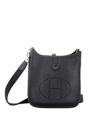 Hermès TPM Evelyne Bag Gen III Clemence Black