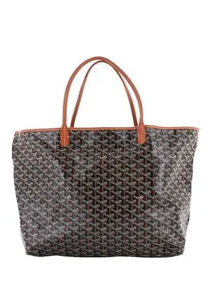 Goyard Gm Saint Louis Tote Coated Canvas - Brown