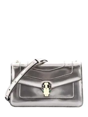 BVLGARI Small Serpenti Forever Shoulder Bag - Metallic