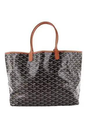 Goyard Saint Louis PM Tote Coated Canvas Brown