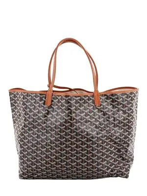 Goyard GM Saint Louis Tote Coated Canvas Brown